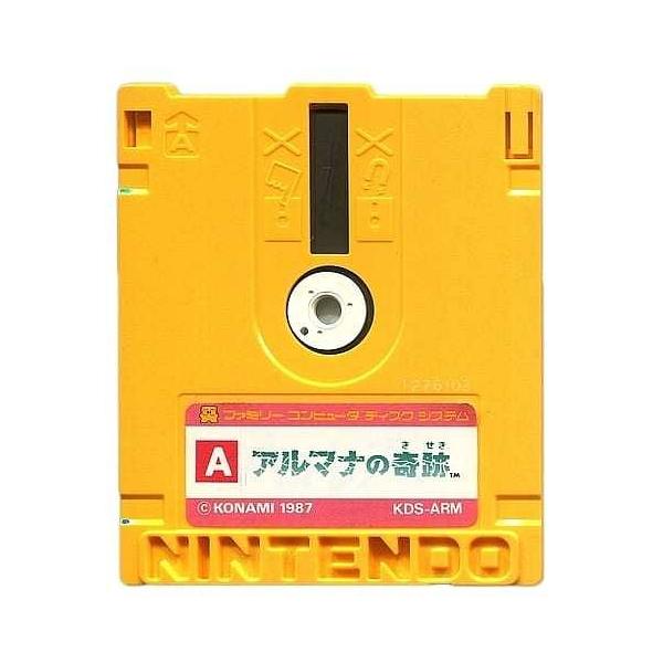 商品名：中古ファミコンソフト（ディスクシステム） アルマナの奇跡 (箱説なし)KDS-ARM※この商品はディスクのみでのお届けとなる場合がございます。予めご了承の上、ご購入下さい。used0130_game