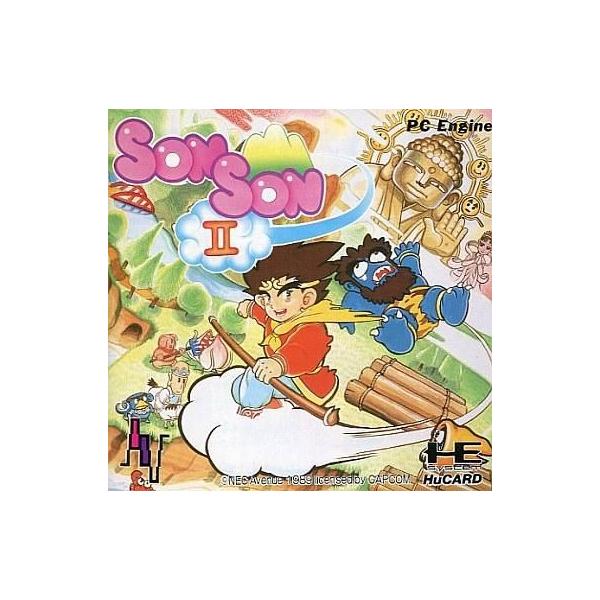 商品名：中古PCエンジンHuカードソフト ソンソン IIH54G1003used0130_game