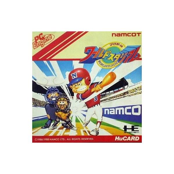 商品名：中古PCエンジンHuカードソフト プロ野球ワールドスタジアムNC63001used0130_game