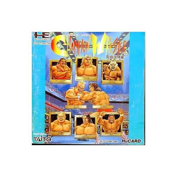 商品名：中古PCエンジンHuカードソフト チャンピオンレスラーTP02014used0130_game