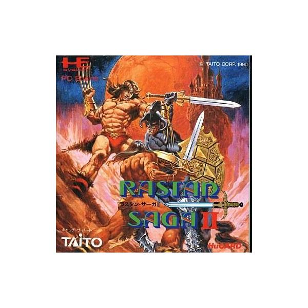 商品名：中古PCエンジンHuカードソフト ラスタンサーガIITP02012used0130_game
