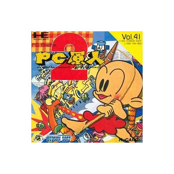 商品名：中古PCエンジンHuカードソフト PC原人2HC91043used0130_game