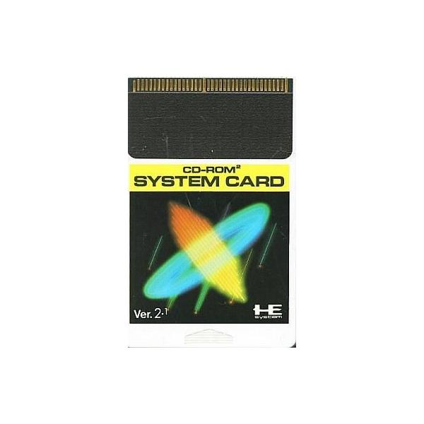 商品名：中古PCエンジンハード システムカード(Ver2.1)used0130_game