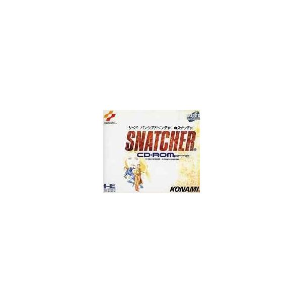 商品名：中古PCエンジンスーパーCDソフト SNATCHER(スナッチャー)KMCD2002used0130_game
