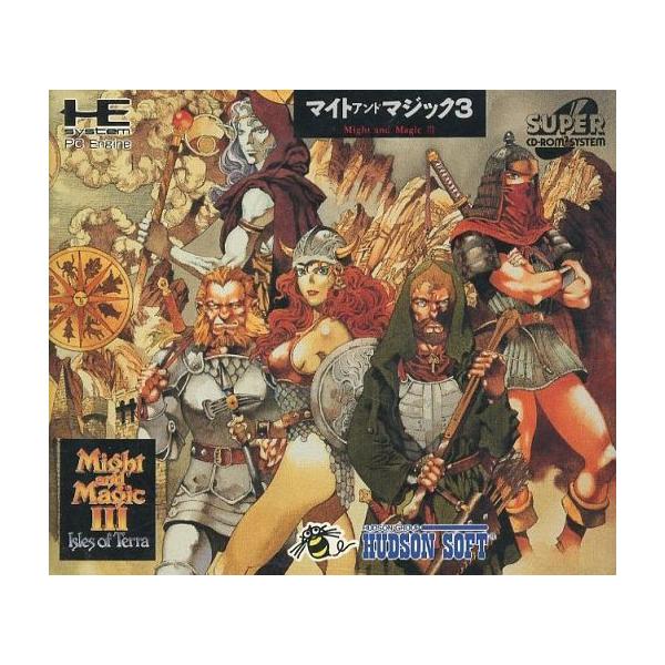 商品名：中古PCエンジンスーパーCDソフト マイト＆マジック3HCD3050used0130_game