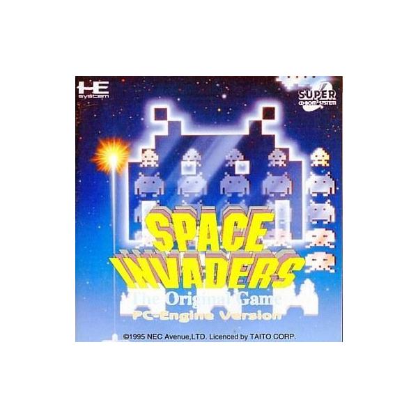 商品名：中古PCエンジンスーパーCDソフト スペースインベーダー -ジ・オリジナルゲーム-NAPR-1050used0130_game