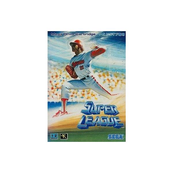 商品名：中古メガドライブソフト スーパーリーグG-4006used0130_game