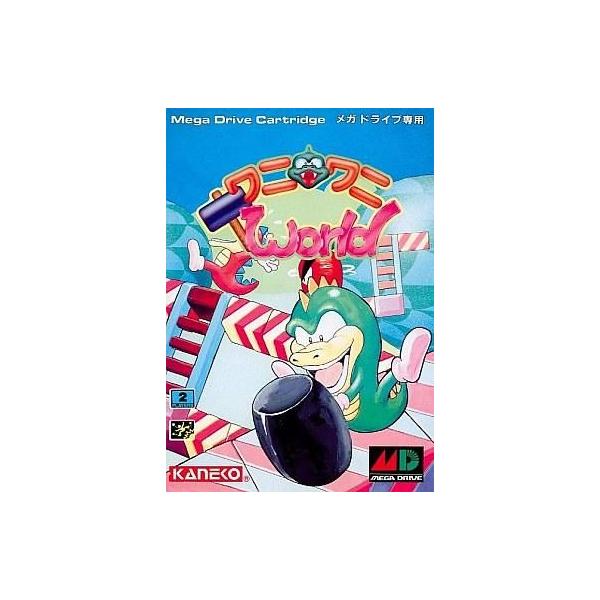 商品名：中古メガドライブソフト ワニワニWorldT-33023used0130_game