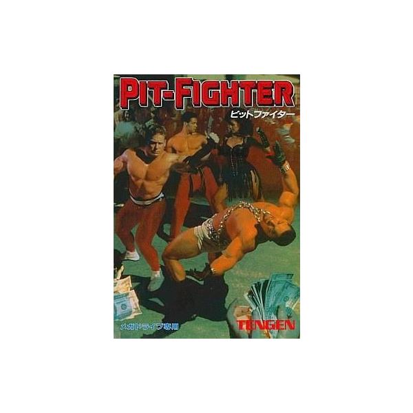 商品名：中古メガドライブ ソフト ピットファイターT-48033used0130_game