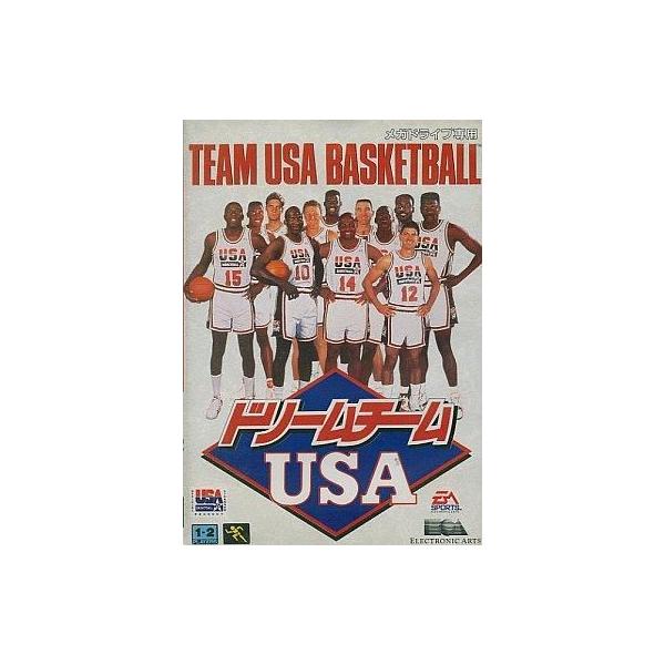 商品名：中古メガドライブソフト ドリームチームUSAEM20004used0130_game