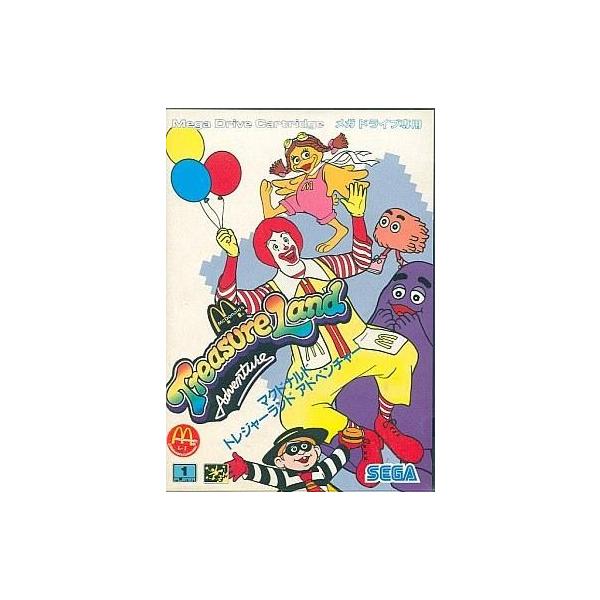 商品名：中古メガドライブソフト マクドナルド トレジャーランド・アドベンチャーG-4102used0130_game