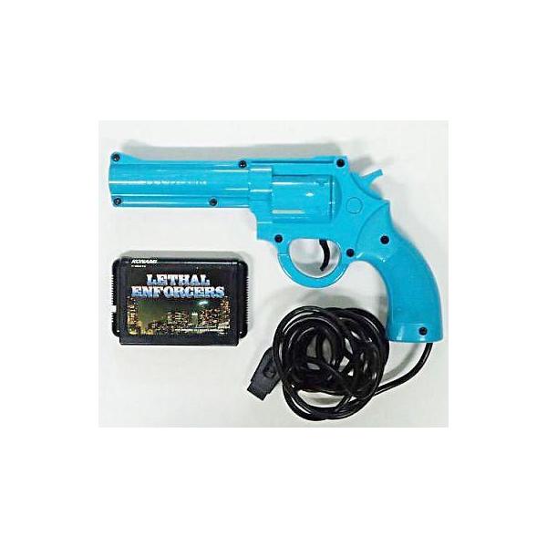 商品名：中古メガドライブソフト リーサルエンフォーサーズ(専用銃付)T-95073used0130_game