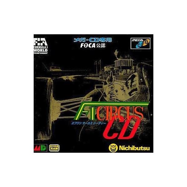 商品名：中古メガドライブCDソフト(メガCD) F1サーカスCDT-71014used0130_game