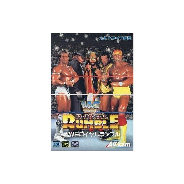 商品名：中古メガドライブ ソフト WWFロイヤルランブルT-81043used0130_game