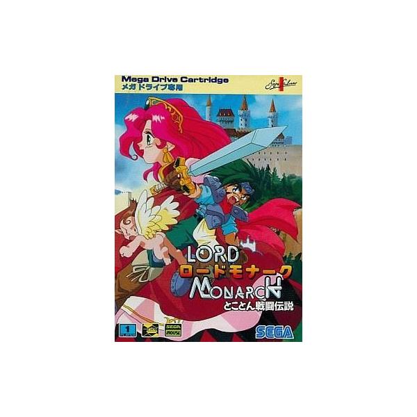 商品名：中古メガドライブソフト ロードモナーク とことん戦闘伝説G-5534used0130_game