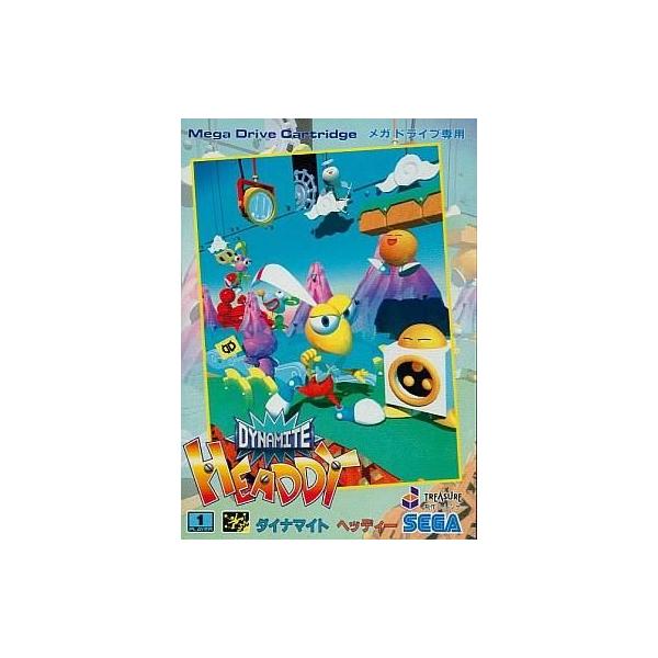商品名：中古メガドライブ ソフト ダイナマイトヘッディーG-4117used0130_game