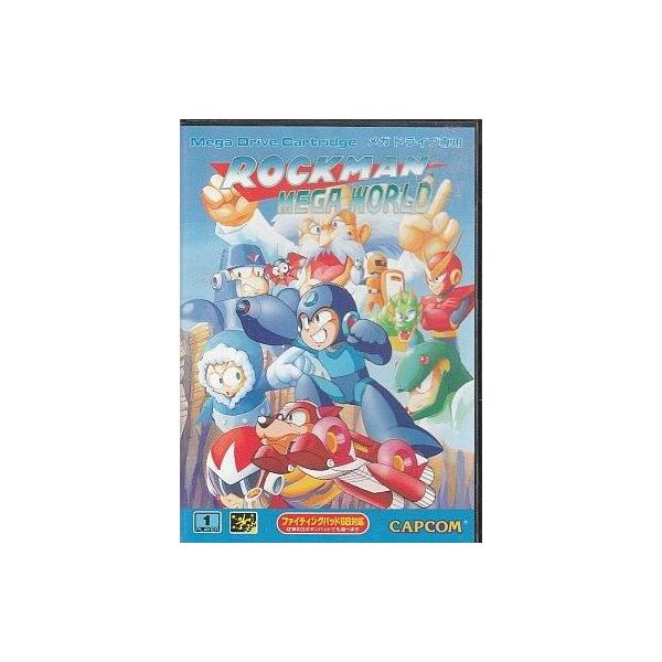 商品名：中古メガドライブ ソフト ロックマン メガワールドT-12053used0130_game