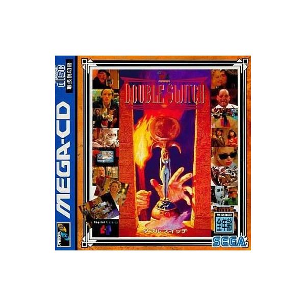 商品名：中古メガドライブCDソフト(メガCD) ダブルスイッチG-6040used0130_game