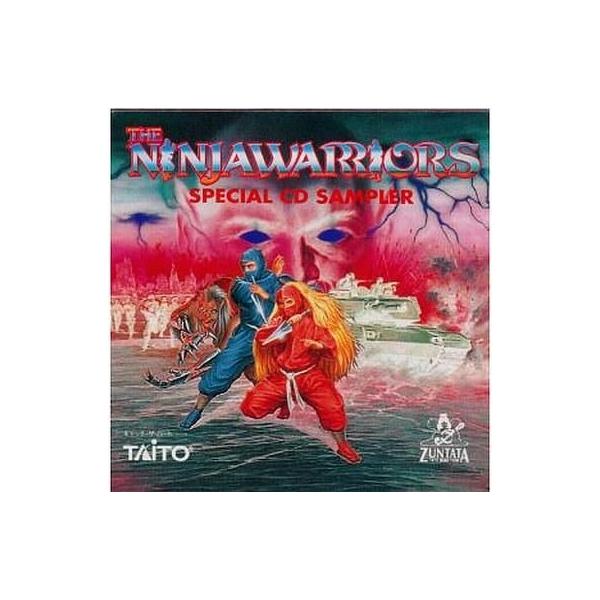 商品名：中古メガドライブCDソフト(メガCD) ニンジャウォーリアーズ 初回シングルCD付used0130_game