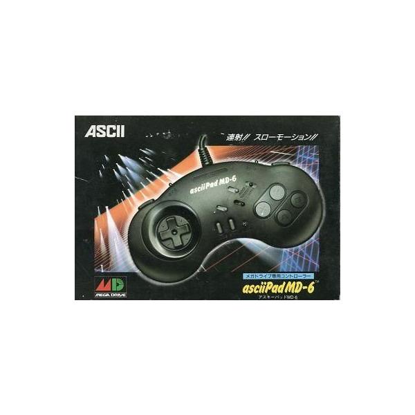 商品名：中古メガドライブハード アスキーパッドMD-6used0130_game