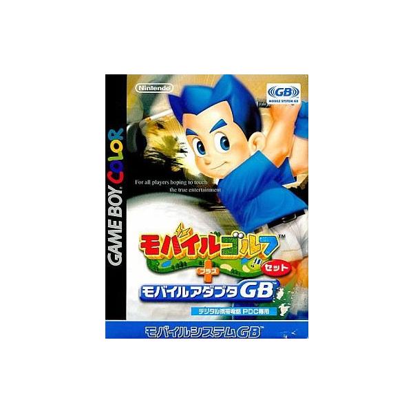 商品名：中古GBソフト モバイルゴルフ + モバイルアダプタGBセット(PDC)CGB-R-BGOJ　used0130_game