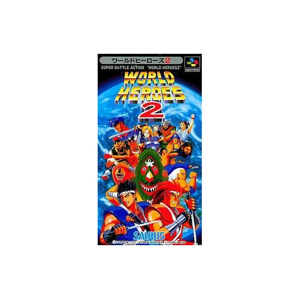 商品名：中古スーパーファミコンソフト ワールドヒーローズ2SHVC-JIused0130_game