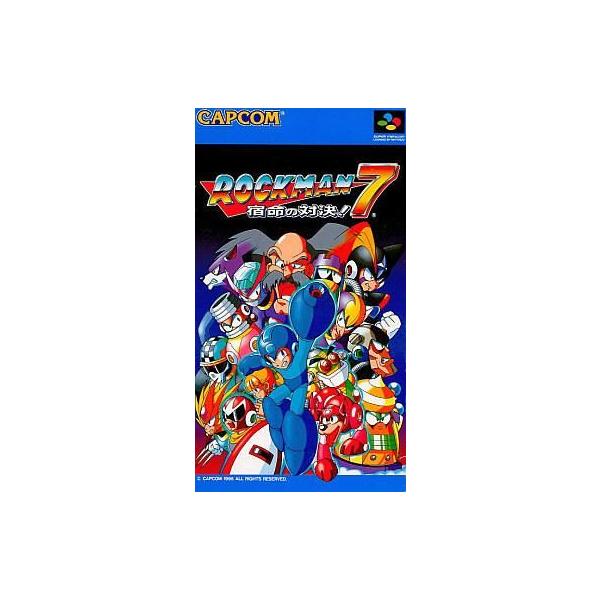 商品名：中古スーパーファミコンソフト ロックマン7 宿命の対決SHVC-P-A7RJused0130_game