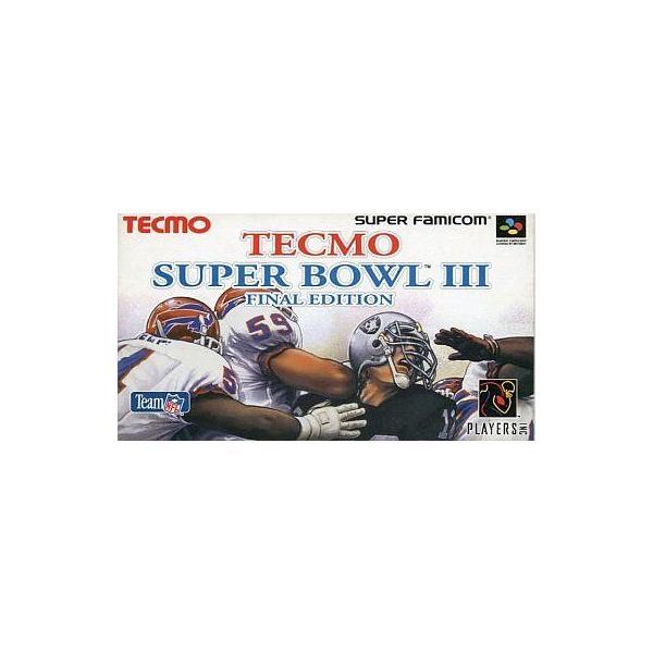 商品名：中古スーパーファミコンソフト TECMO SUPER BOWL III Final EditionSHVC-AW4Jused0130_game