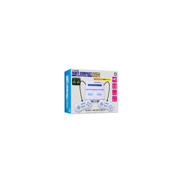 商品名：中古スーパーファミコンハード 16ビットコンパクトHD (16BIT COMPACT HD) 【SFC用互換機】CC-16CHD-BLused0130_game