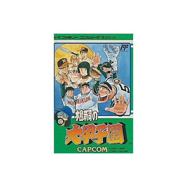 商品名：中古ファミコンソフト 水島新司の大甲子園STE-VCused0130_game