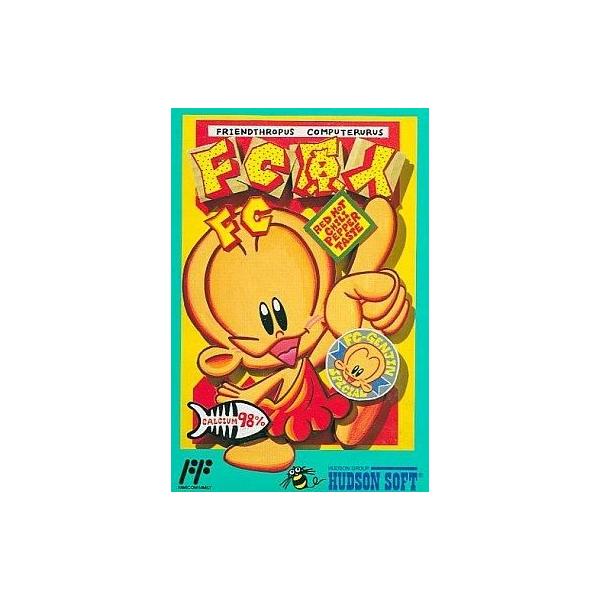 商品名：中古ファミコンソフト FC原人HFC-F3used0130_game