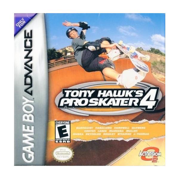 商品名：中古GBAソフト 北米版 TONY HAWK’S PRO SKATER 4(国内版本体動作可)AGB-P-AT6Eused0130_game