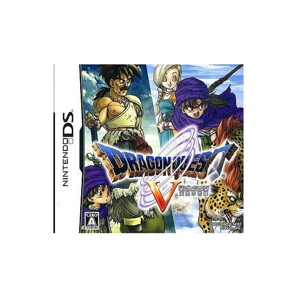 商品名：中古ニンテンドーDSソフト ドラゴンクエストV 天空の花嫁親子三代にわたる壮大な冒険の物語。父と共に冒険を続ける少年時代。様々な出会いと冒険を繰り返し、青年へと成長した主人公は、父から受け継いだ勇気を胸に更なる冒険を続けていく。そこ...