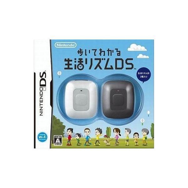 商品名：中古ニンテンドーDSソフト 歩いてわかる 生活リズムDS(生活リズム計＆フック各2個同梱版)NTR-2-IMWJ 生活リズム計でもっと楽しく歩く！「生活リズム計」は1分ごとの歩数を測定します。小さくて軽いので、手軽にカバンやポケット...