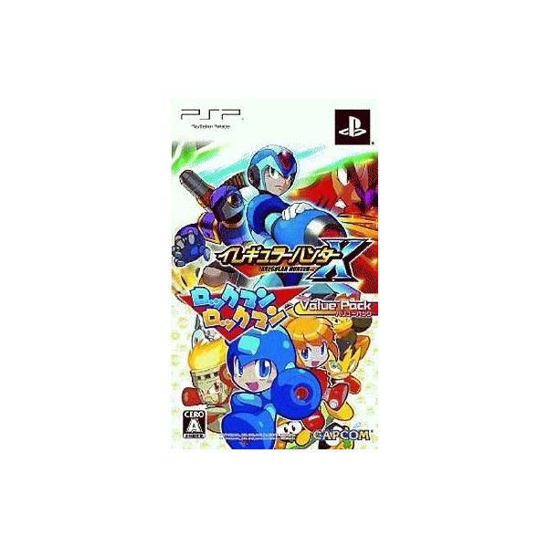 商品名：中古PSPソフト イレギュラーハンターX + ロックマンロックマン[2本セット]CPCS-01053『イレギュラーハンターX カプコレ』と、『ロックマンロックマン Best Price!』がセットになって登場!!◆イレギュラーハンタ...