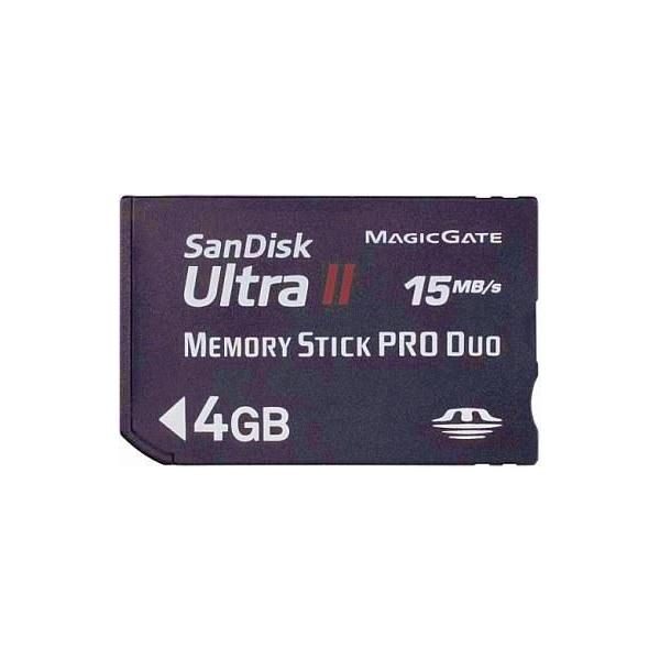 商品名：中古PSPハード サンディスク Ultra II メモリースティック PRO Duo 4GB[SDMSPDH-004G-J61]SDMSPDH-004G-J61used0130_game