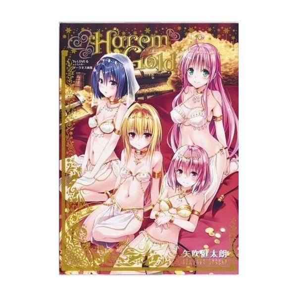 商品名：中古アニメムック ≪アニメ・漫画系書籍≫ 付属品付)To Loveる とらぶる ダークネス画集 Harem Gold182ページ仕様/クリアケース付き※中古商品につきましてはシリアルコード類(記載用紙含む)、カード類の有無は保証対象...