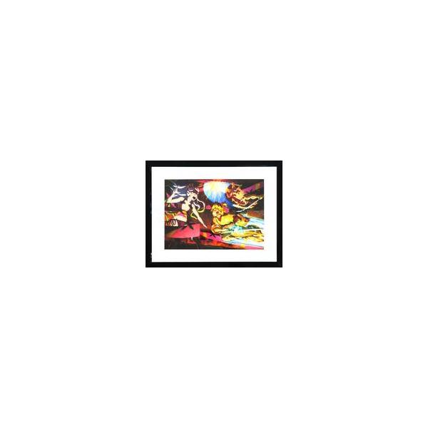 商品名：中古原画イラストボード 付属品付)鬼滅の刃 遊郭編 Amazon全巻購入特典 描き下ろしイラストA4キャラファイングラフ複製原画1枚仕様/額、紐付サイズ縦：320mm×横：407mm(額装含む)こちらの商品は、Blu-ray/DVD...