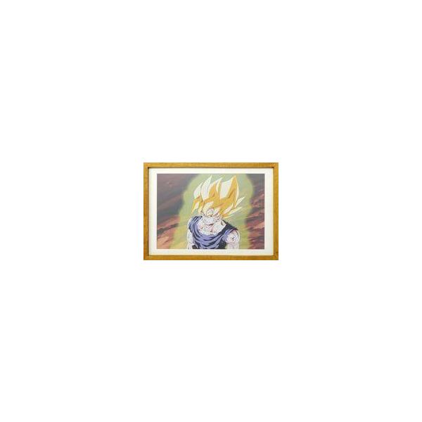 商品名：中古原画イラストボード ドラゴンボールZ 複製セル画風アート SS2複製原画1枚仕様/額付き