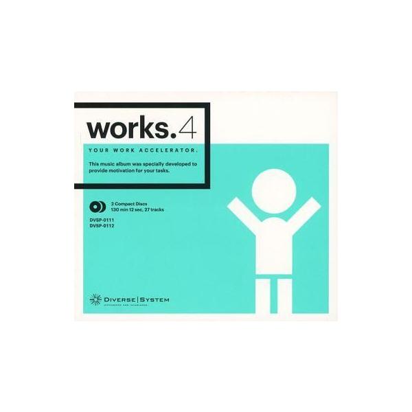商品名：中古同人音楽CDソフト works.4 〜YOUR WORK ACCELERATOR〜 / DIVERSE SYSTEMDIVERSE SYSTEMDVSP-0111メディア：プレスCD ※2枚組みスリーブ付きです。