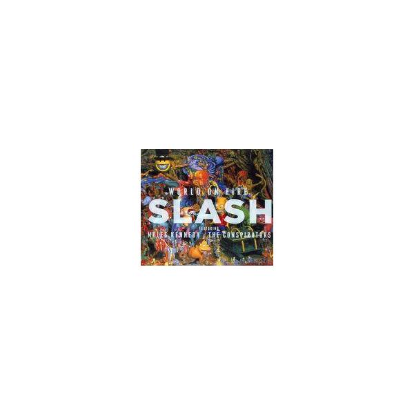商品名：中古輸入洋楽CD SLASH FEATURING MYLES KENNEDY ＆ THE CONSPIRATORS / WORLD ON FIRE[輸入盤]こちらの商品は、クリアスリーブ付き、紙ジャケット仕様になります。used01...