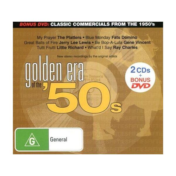 商品名：中古輸入洋楽CD Variousu Aratists / golden era of the ’50s[輸入盤]BDG251018こちらの商品は、3枚組み(CD2枚+DVD1枚)、デジパック仕様になります。used0130_cd