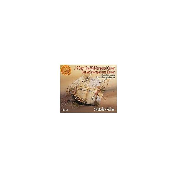 商品名：中古輸入クラシックCD Sviatoslav Richter(piano) / J.S.Bach：The Well-Tempered Clavier[輸入盤]GD60949ブックレット付き、CD4枚組みになります。used0130_cd