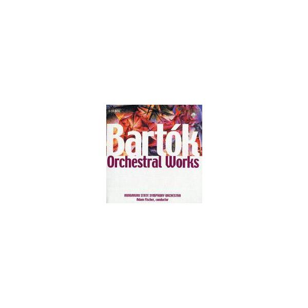 商品名：中古輸入クラシックCD Adam Fischer / HUNGARIAN STATE SYMPHONY ORCHESTRA / Bartok：Orchestral Works[輸入盤]6488紙ケース入り/5枚組になります。used...