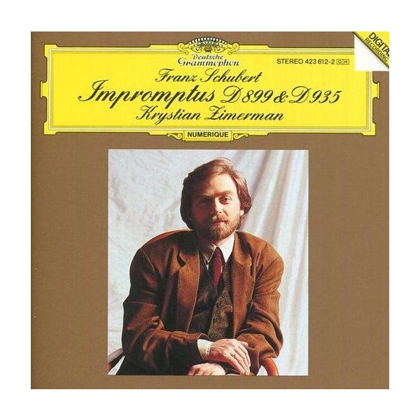 商品名：中古輸入クラシックCD KRYSTIAN ZIMERMAN(piano) / SCHUBERT：IMPROMPTUS D.899 ＆ D.935[輸入盤]423612-2used0130_cd
