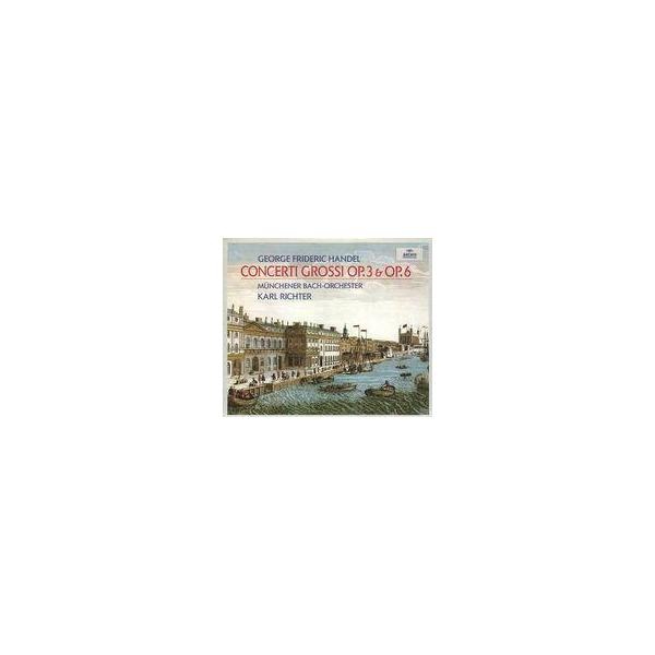 商品名：中古輸入クラシックCD KARL RICHTER(conduct)・MUNCHENER BACH-ORCHESTER / HANDEL：CONCERTI GROSSI OP.3 ＆ OP.6[輸入盤]453249-2こちらの商品は、...