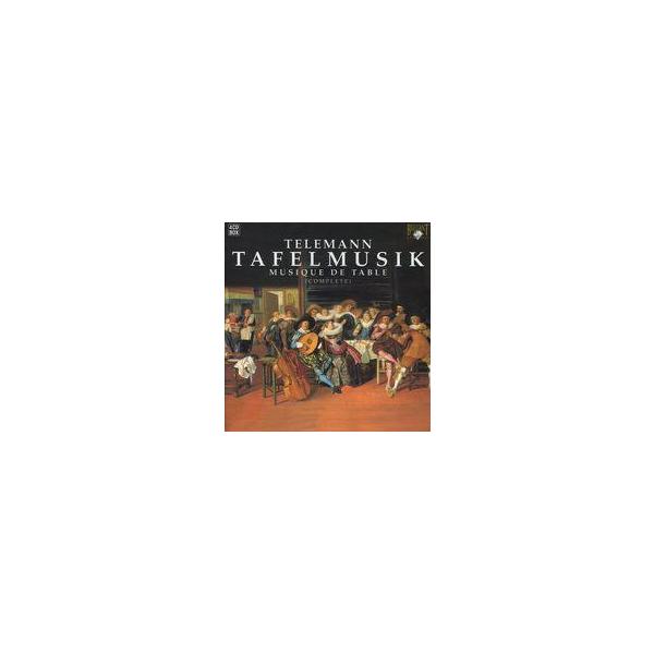 商品名：中古輸入クラシックCD Pieter-Jan Belder(conduct)・MUSICA AMPHION / Telemann：Tafelmusik(COMPLETE)[輸入盤]92177[商品仕様]・CD4枚組み・ブックレット付...