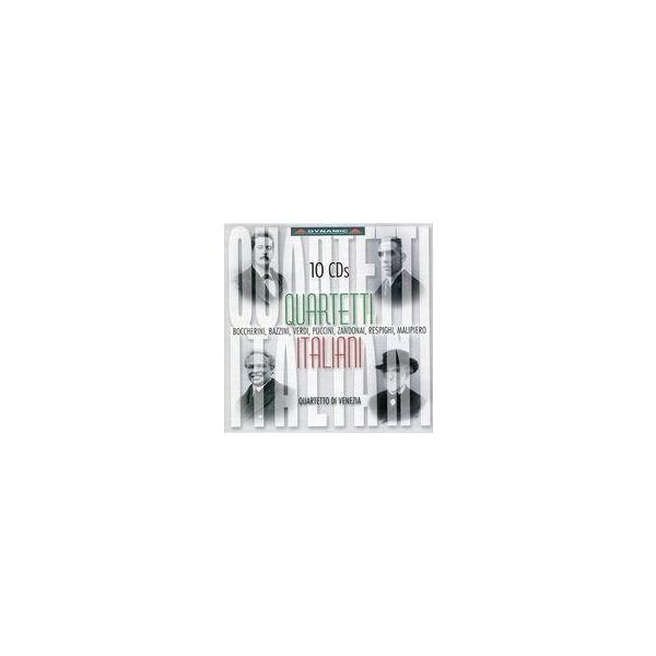 商品名：中古輸入クラシックCD QUARTETTO DI VENEZIA / QUARTETTI ITALIANI[輸入盤]CDS486/1[商品仕様]・CD10枚組み・収納BOX付き・ブックレット付きused0130_cd