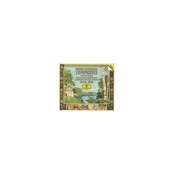 商品名：中古輸入クラシックCD NEEME JARVI / RIMSKY-KORSAKOV：3 SYMPHONIES[輸入盤]423604-2こちらの商品は、CD2枚組み、ブックレット付きになります。used0130_cd