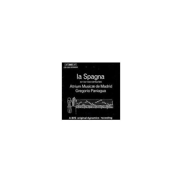 商品名：中古輸入クラシックCD Atrium Musica De Madrid / Gregorio Paniagua：La Spagna (XV-XVI-XVII Centuries)[輸入盤]BIS-CD-163used0130_cd